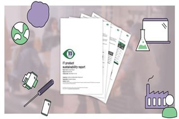 TCO Certified Report Generator for Purchasing IT Products